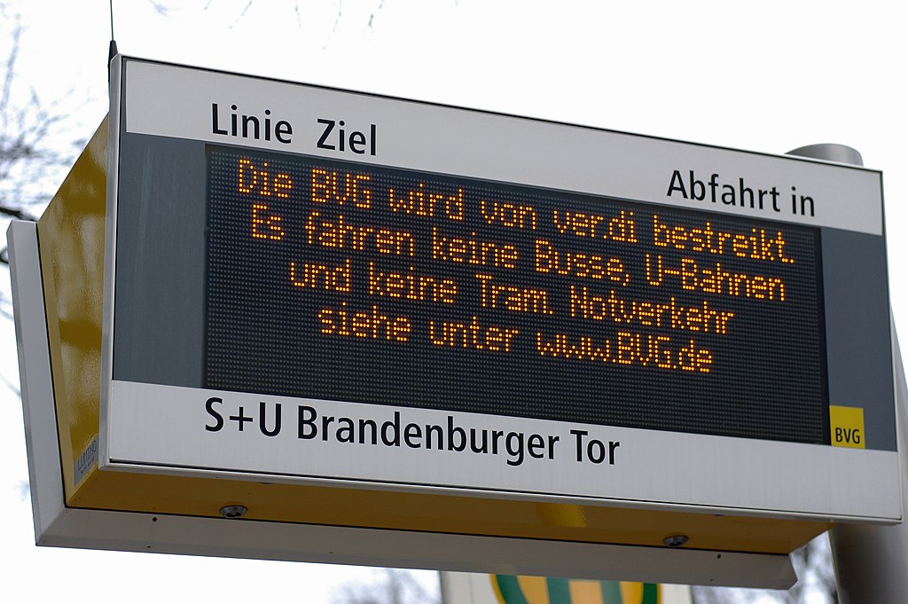 BVG/BT: Forderungen voll durchsetzen! | Sozialistische Organisation ...